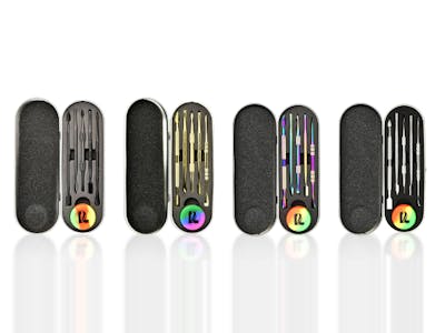 Pulsar Pulsar | Dab Tool Set w/ Hard Case | 6pc Assorted Colors - Clear ...